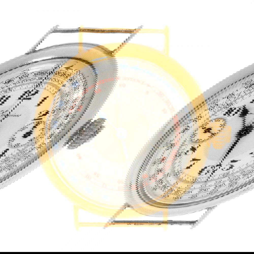 Longines Watch Case Model Caliber 13.33z Chronograph, Ca. 1930, Serial ...