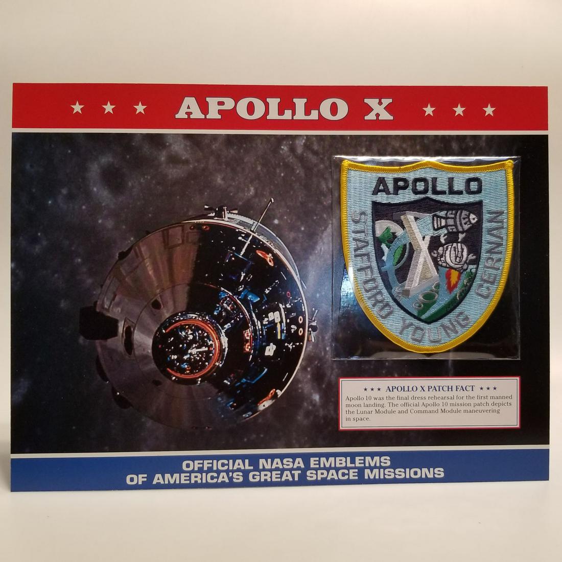 APOLLO 10 - Official NASA emblems space missions - Feb 10, 2021 | Omni ...