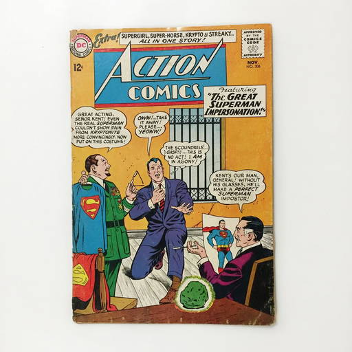 ACTION COMICS #306 1963 Superman comic book DC - Sep 28, 2021 | Omni ...