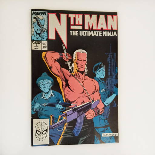 Nth MAN ULTIMATE NINJA #2 1989 comic book Marvel (#0034V) on Jun 16 ...