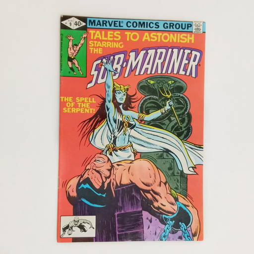 Sub Mariner #9 Vol.2 1980 Comic Book Marvel