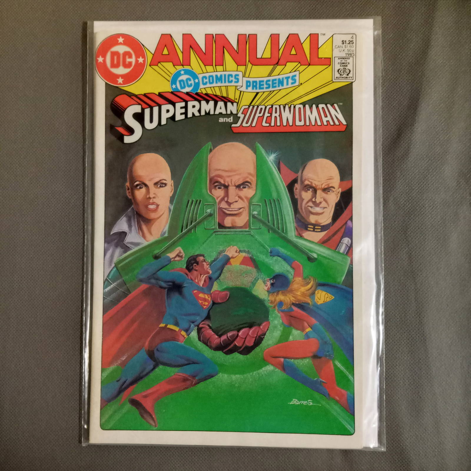 Dc Comics Present Superman Superwoman Annual 4 Comics Auction dc-comics-present-superman-superwoman-annual-4-comics-auction