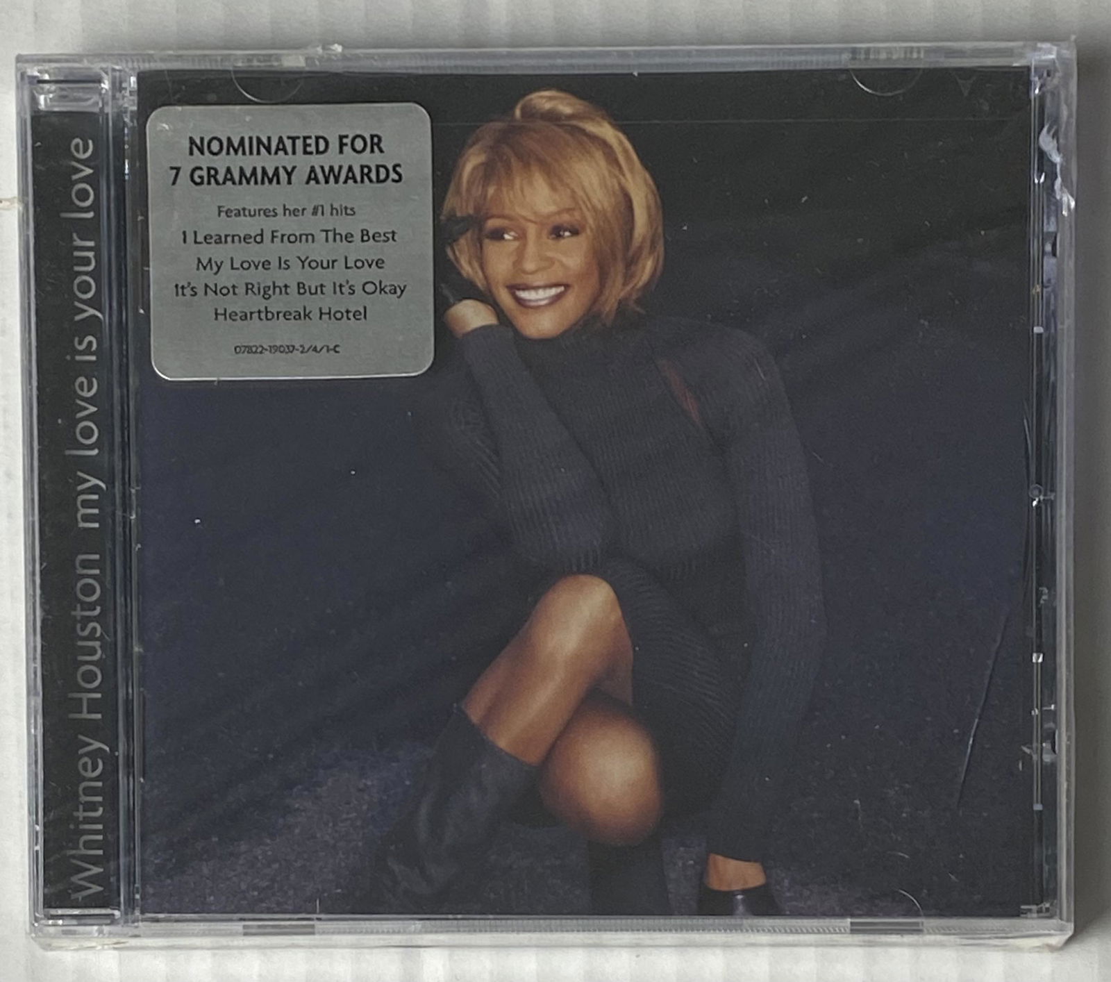 Whitney Houston My Love Is Your Love 1998 Sealed Promo Cd 0580 On