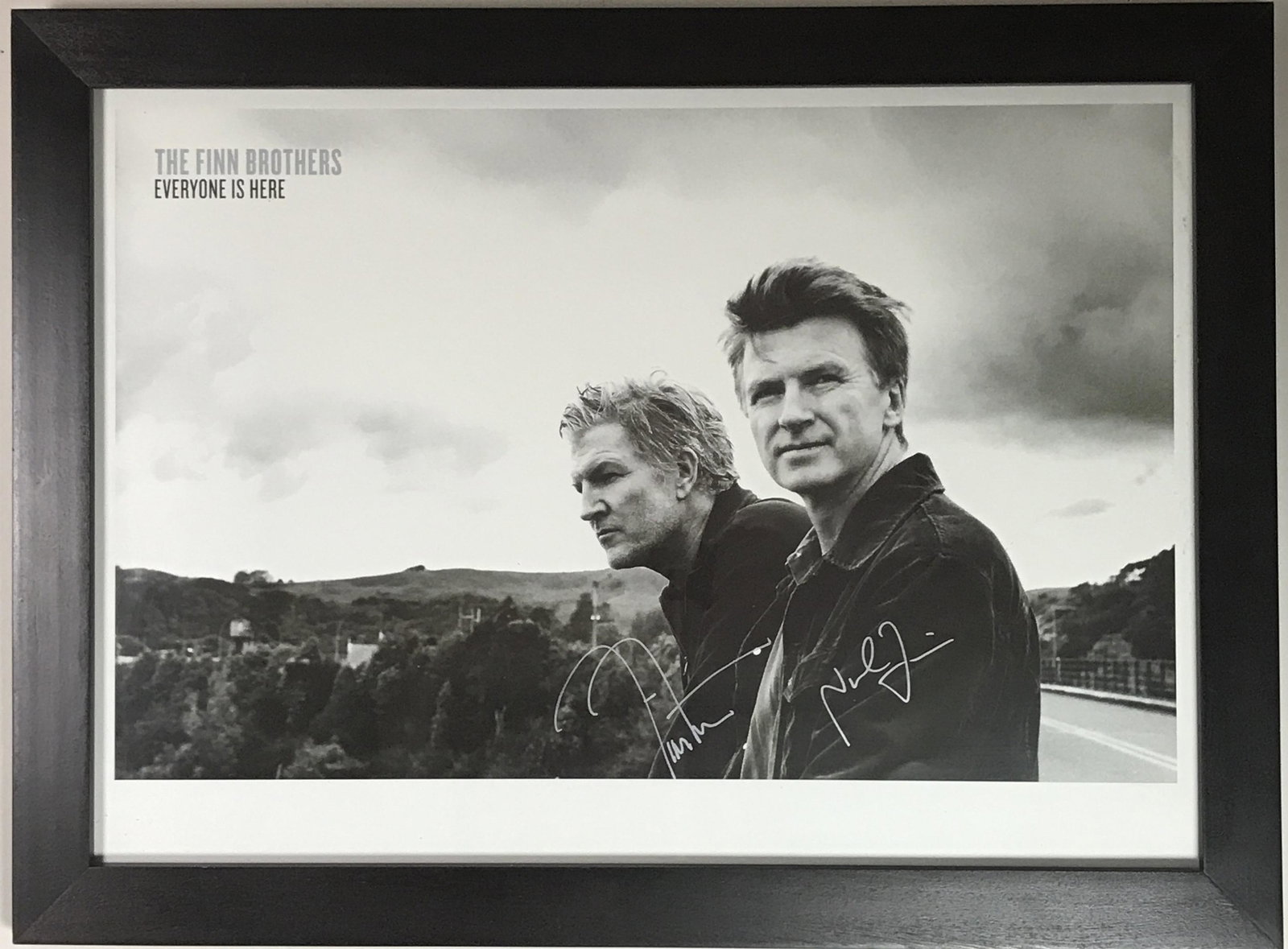 Neil Finn Tim Finn The Finn Brothers Signed Poster - Jan 14, 2023 ...