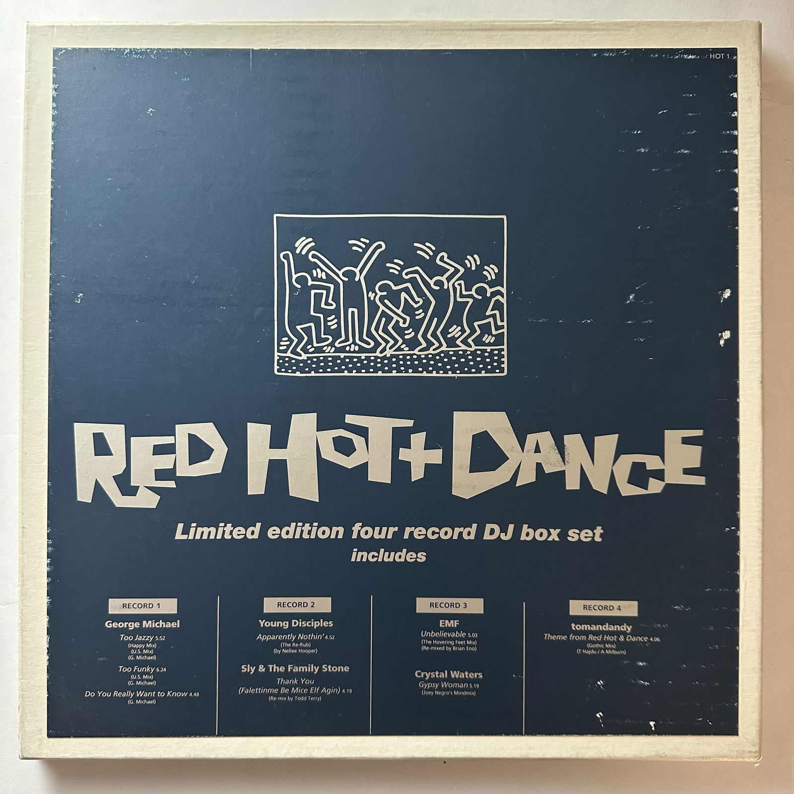 Red Hot + Dance Various Artists Box Set Vinyl 1992 Promo Auction