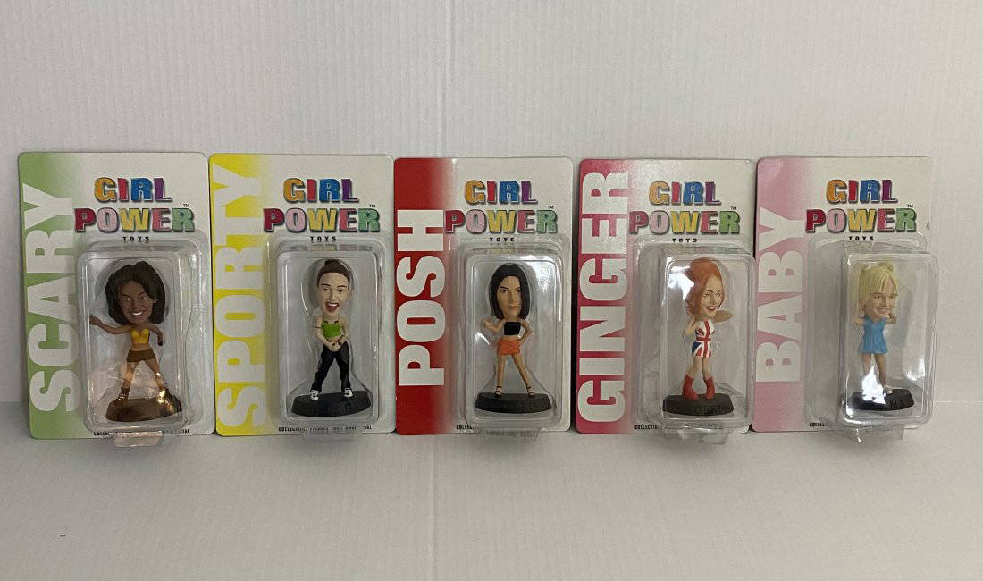 Spice Girls Girl Power Figurines (1997) Original Boxes Uk Unofficial ...