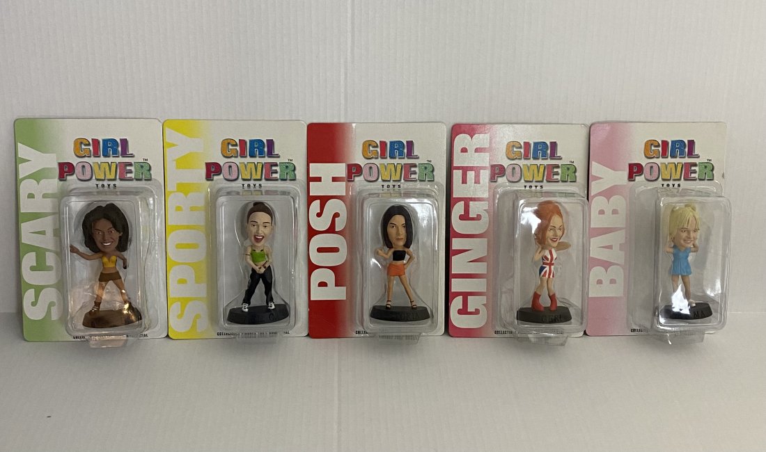 Spice Girls Girl Power Figurines (1997) Original Boxes Uk Unofficial ...