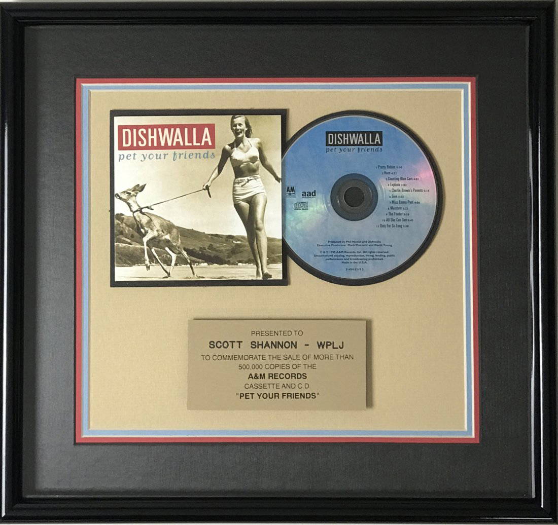 Dishwalla Pet Your Friends A&m Label Award Auction