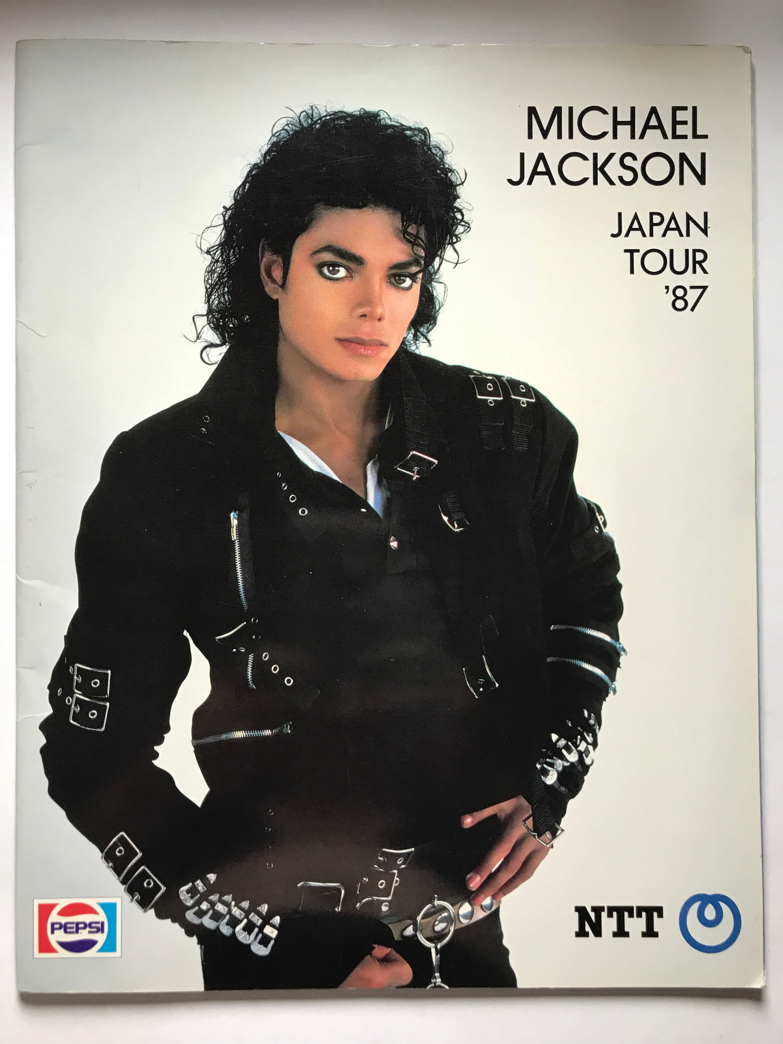 Michael Jackson 1987 Bad Tour Concert Japan Program Auction