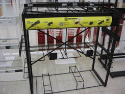 Hardware store display rack for axes, made by Briggs - Nov 07, 2015 ...