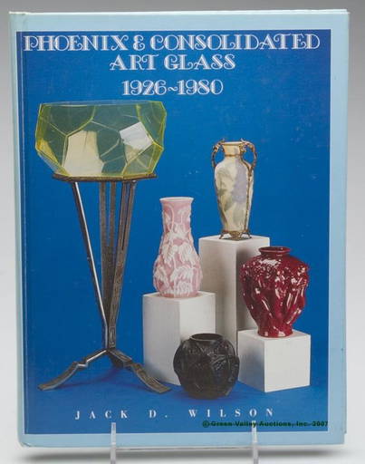 Art Glass Reference Book, "phoenix & Consolidated Ar
