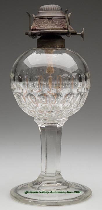 33: EARLY THUMBPRINT / ARGUS STAND LAMP, kerosene peri