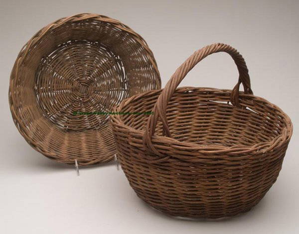 Mid Atlantic Pulled Rod Baskets, Lot Of Two, Cons