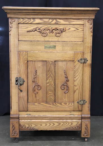 Radium, Oak Ice Box Chest