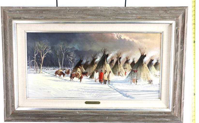 Bill Shaddix, Oil On Canvas