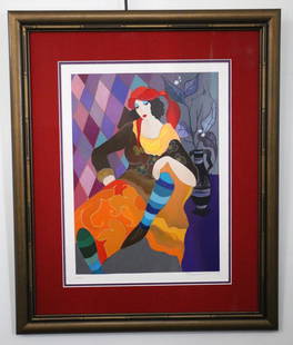 Tarkay Print Artist Signed