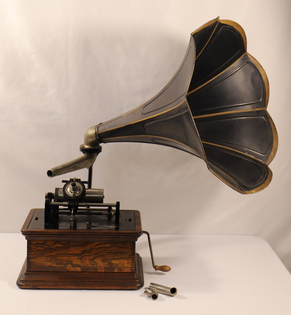 American Graphophone Co., Antique Cylinder Phonograph Auction