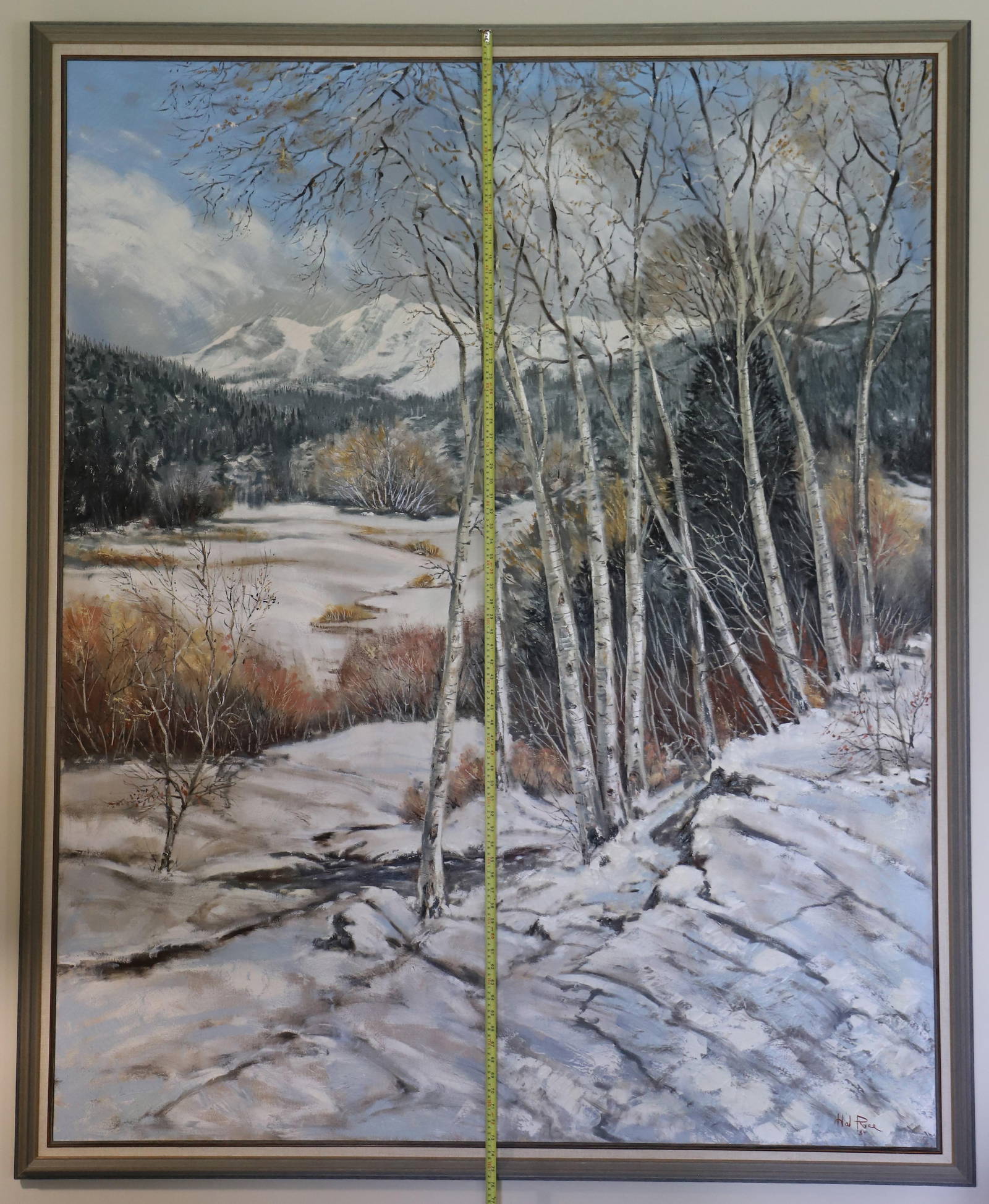 Hal Rice, Oil On Canvas Auction