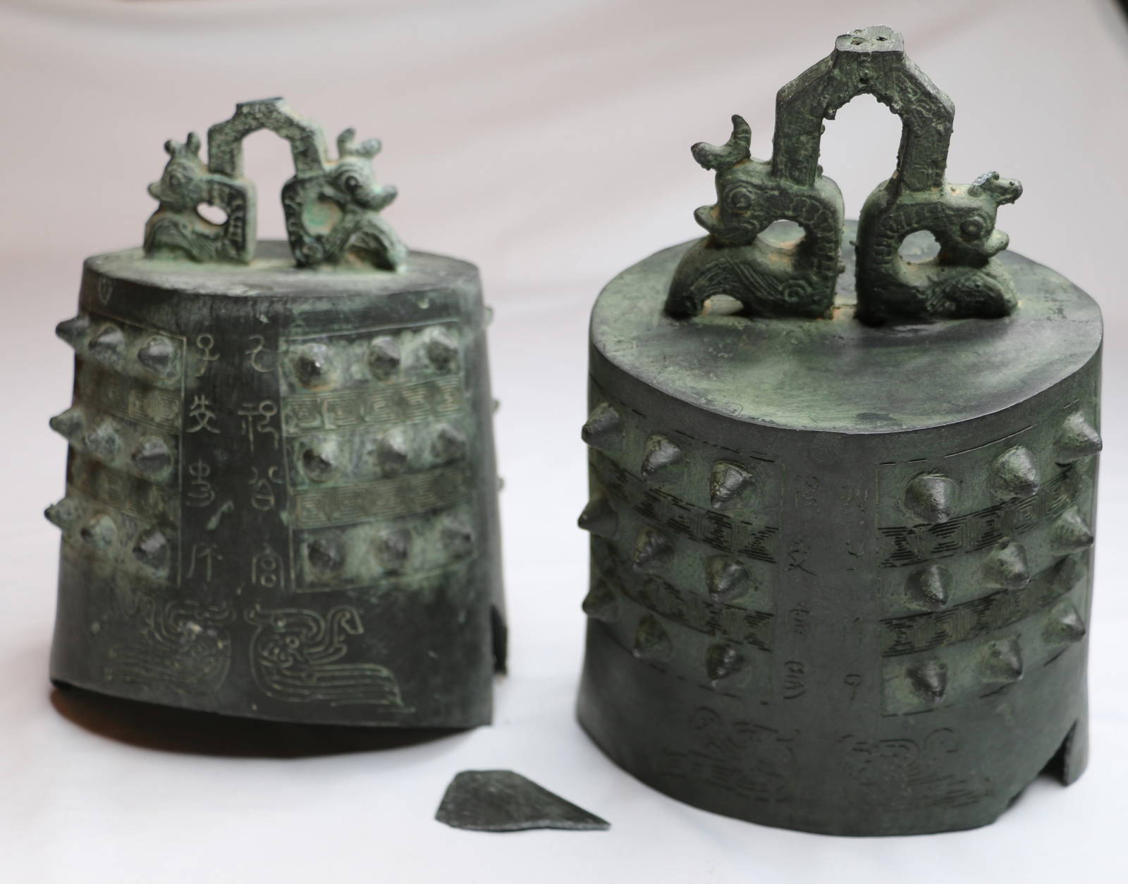 Antique Chinese Temple Bells Auction