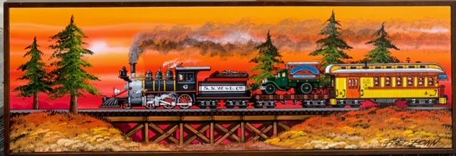 Fred Bonn (Untitled) Signed Original Acrylic (#1594) on Sep 19, 2021 ...