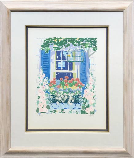 John Botz "window Box" Signed Serigraph Limited Edition