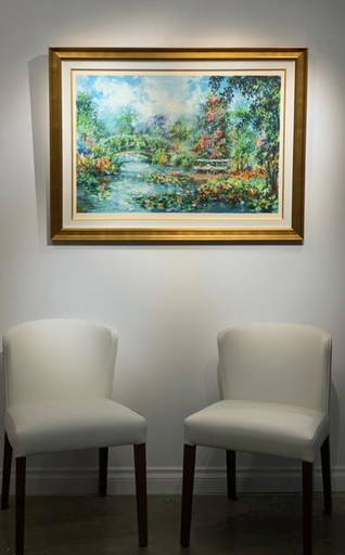 Eva Makk "profusion 1990" Signed Serigraph