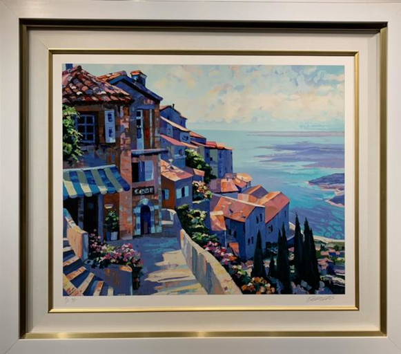 Howard Behrens "provence" Signed Serigraph