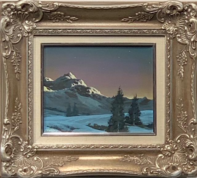 Dale Terbush "the Only Way To Say" Signed Oil On Canvas