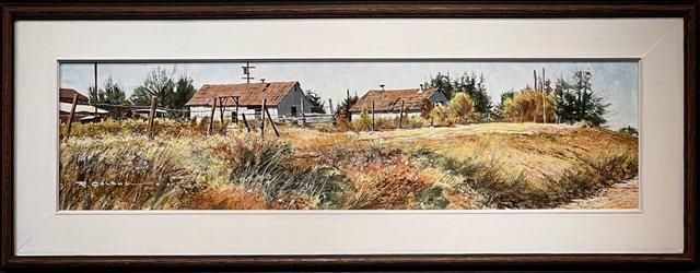 F. Colbus Signed Original Oil On Board