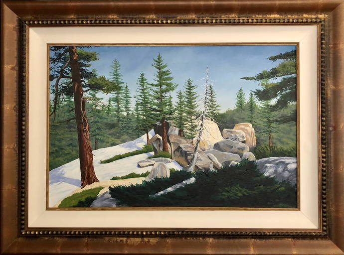 Keyes Original Oil on Canvas Signed (#1198) on Jun 12, 2022 | Michael's ...