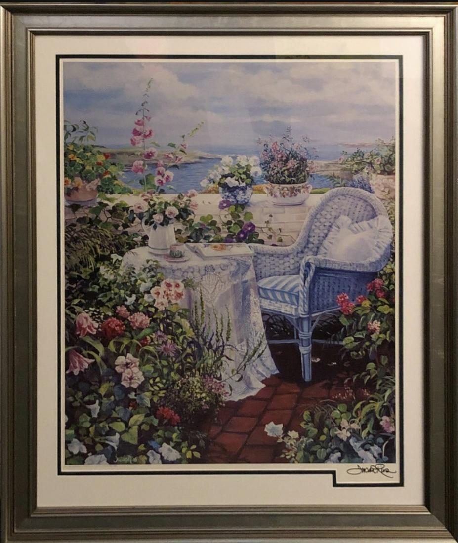 Susan Rios "after Breakfast" Lithography Signed