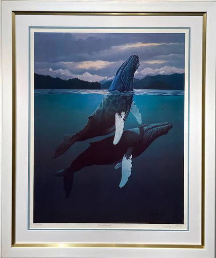 Don McMichael "Spy Hopping" Signed Lithograph LE - Jul 24, 2022 ...