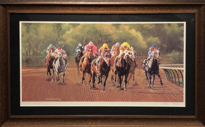 Christine Picavet "Always A Winner" Lithograph Signed (#1153) on Dec 27 ...