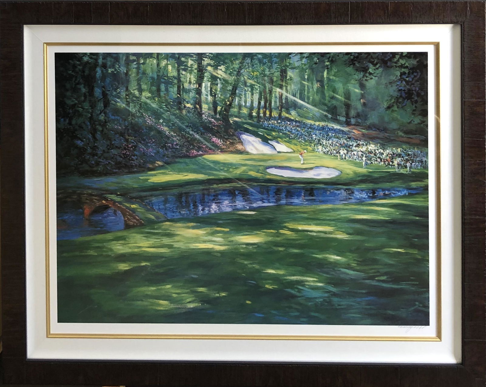 Michael Schofield "augusta" Signed Lithograph