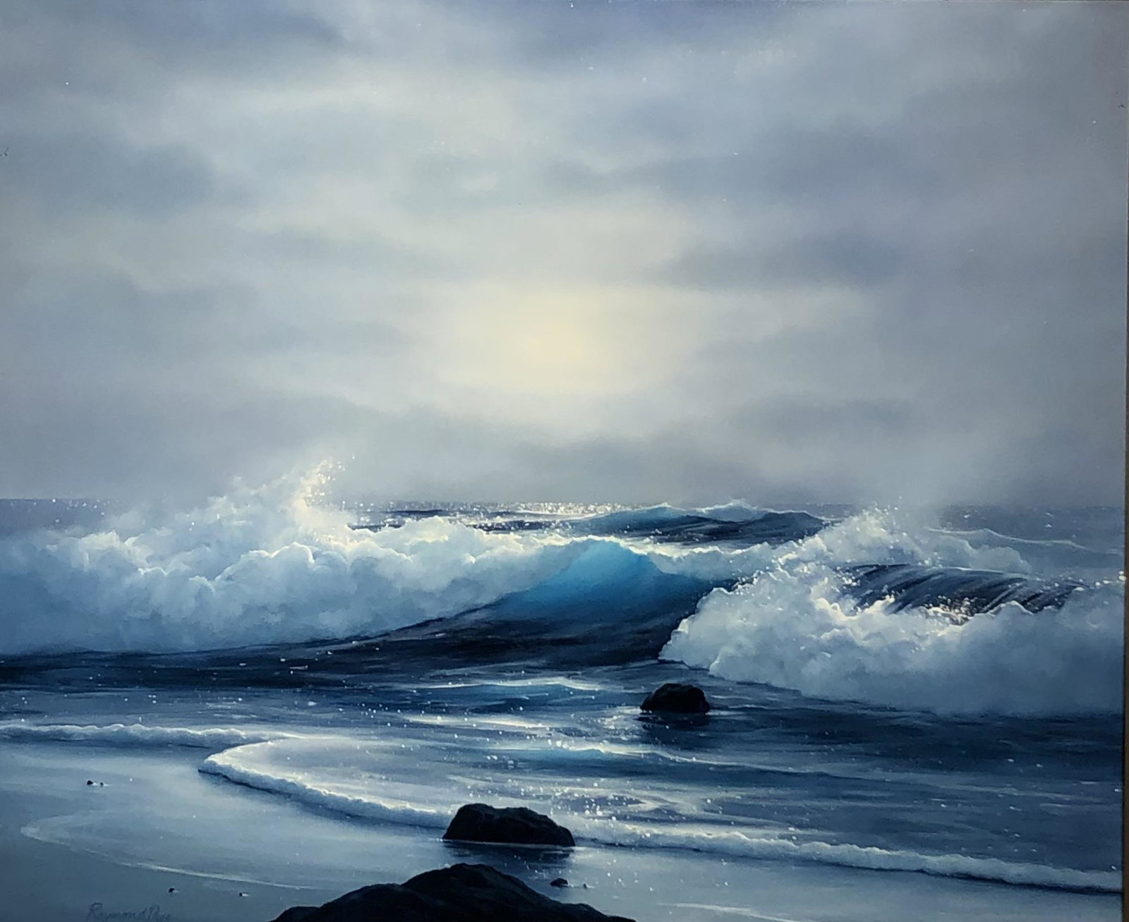 Raymond Page (seascape) Signed Original Oil