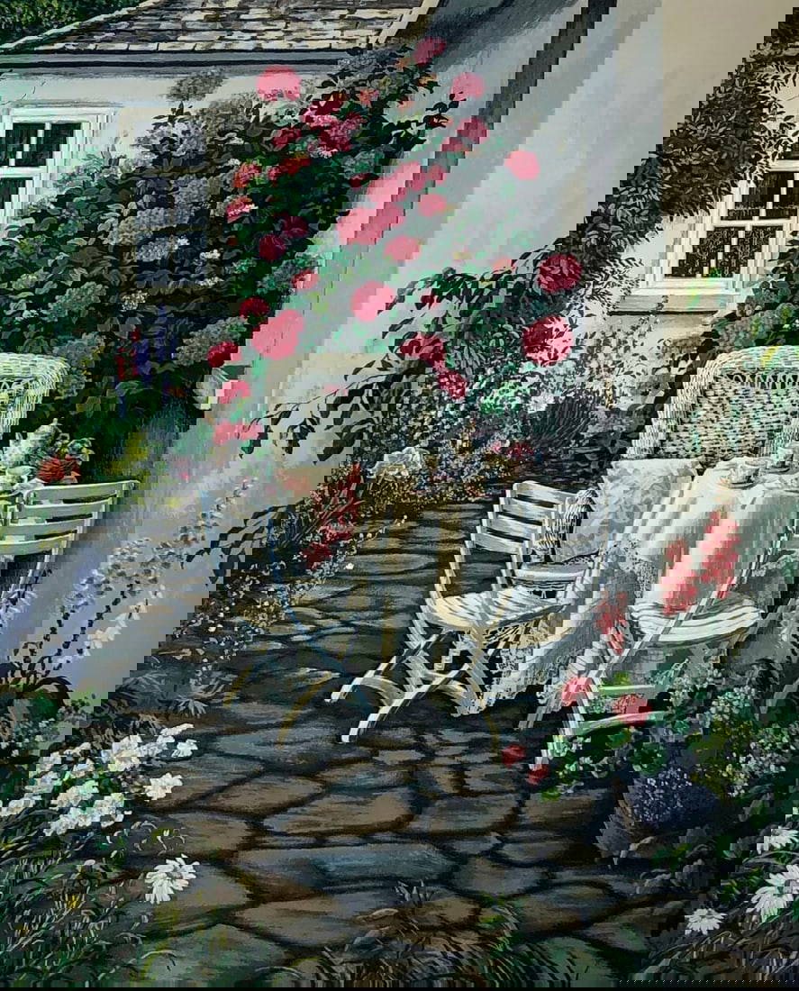 Susan Rios "with My Friends" Signed Serigraph Pp - Realist Auction