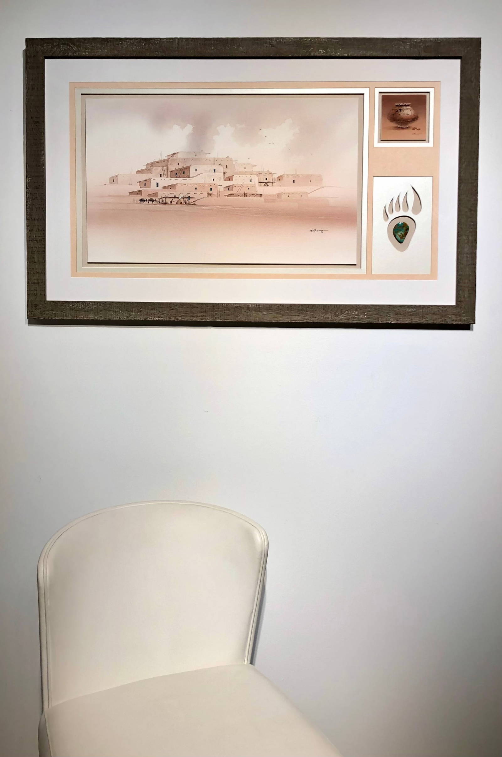 Manuel S. Franco (untitled - Native American) Signed Original ...