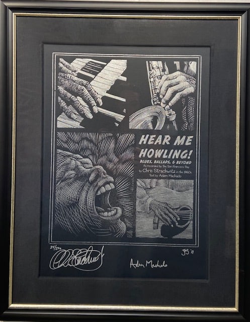Strachwitz And Machado "hear Me Howling!" Signed Le Auction