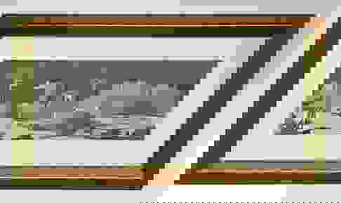 Rod Frederick "morning Surprise" Signed Lithograph Le - Realist Auction