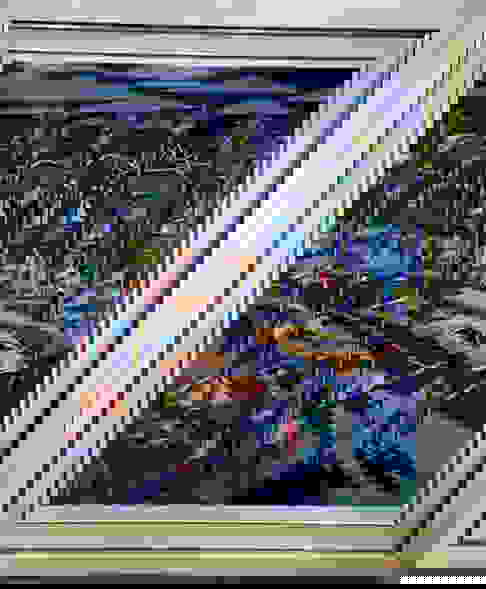 James Talmadge "saturday Night" Signed Serigraph Le Auction