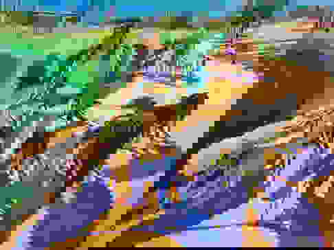 Michael L. Jacques (untitled) Signed Original Acrylic (with A Le Book ...