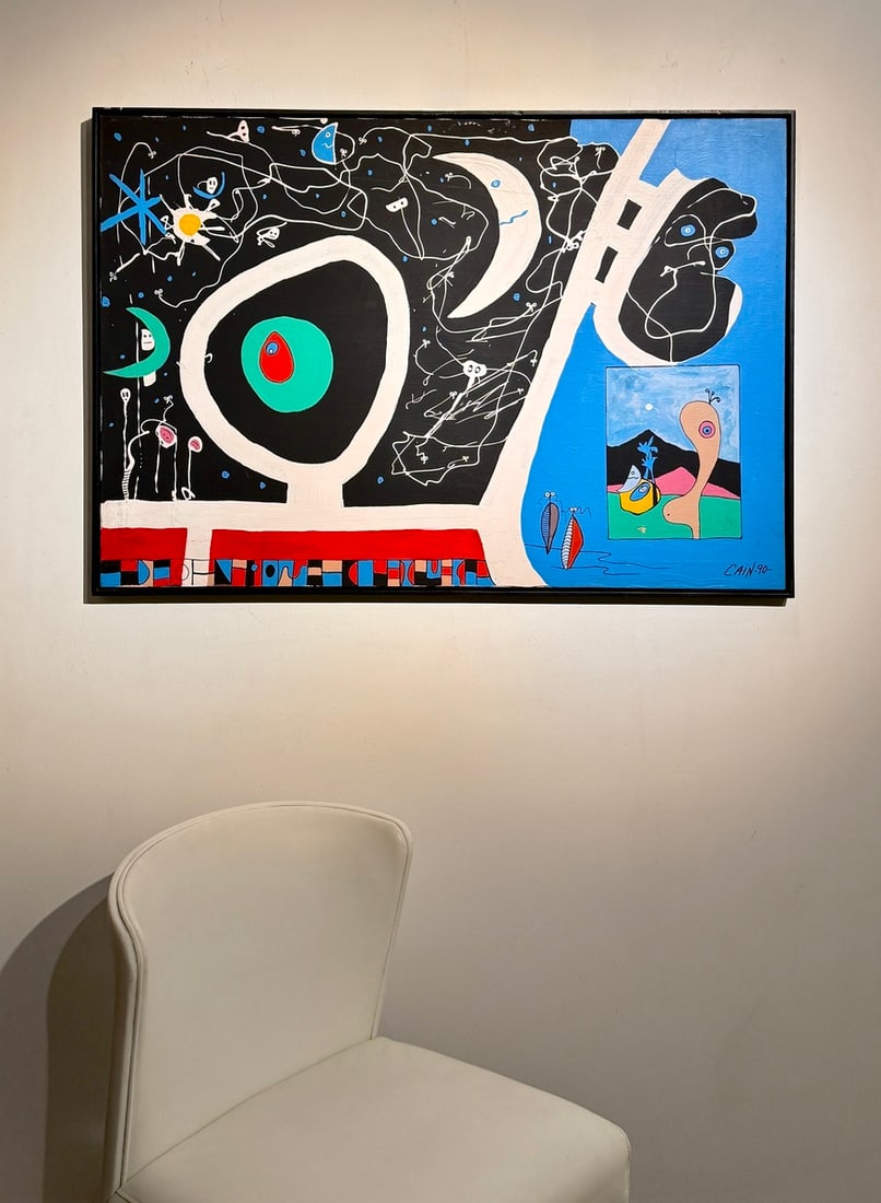 Buy Thomas F. Cain Original On Canvas (untitled) 1990 | Michael's ...