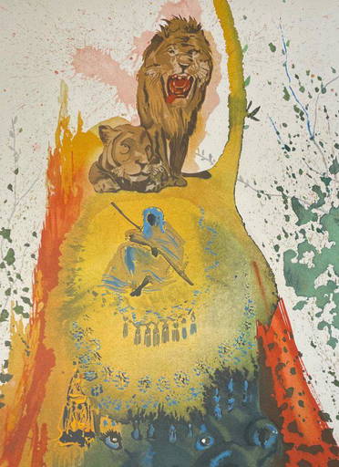 Salvador Dali, Lion king - Jul 11, 2021 | Icon Fine Arts in NV