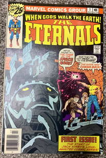 The Eternals Comic Book Iss 1 1976