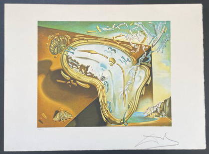 "persistence Of Memory" By Salvador Dali.
