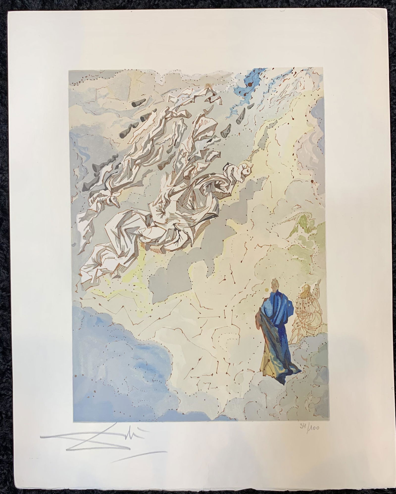 Divine Comedy Canto 20 Heaven By Salvador Dali