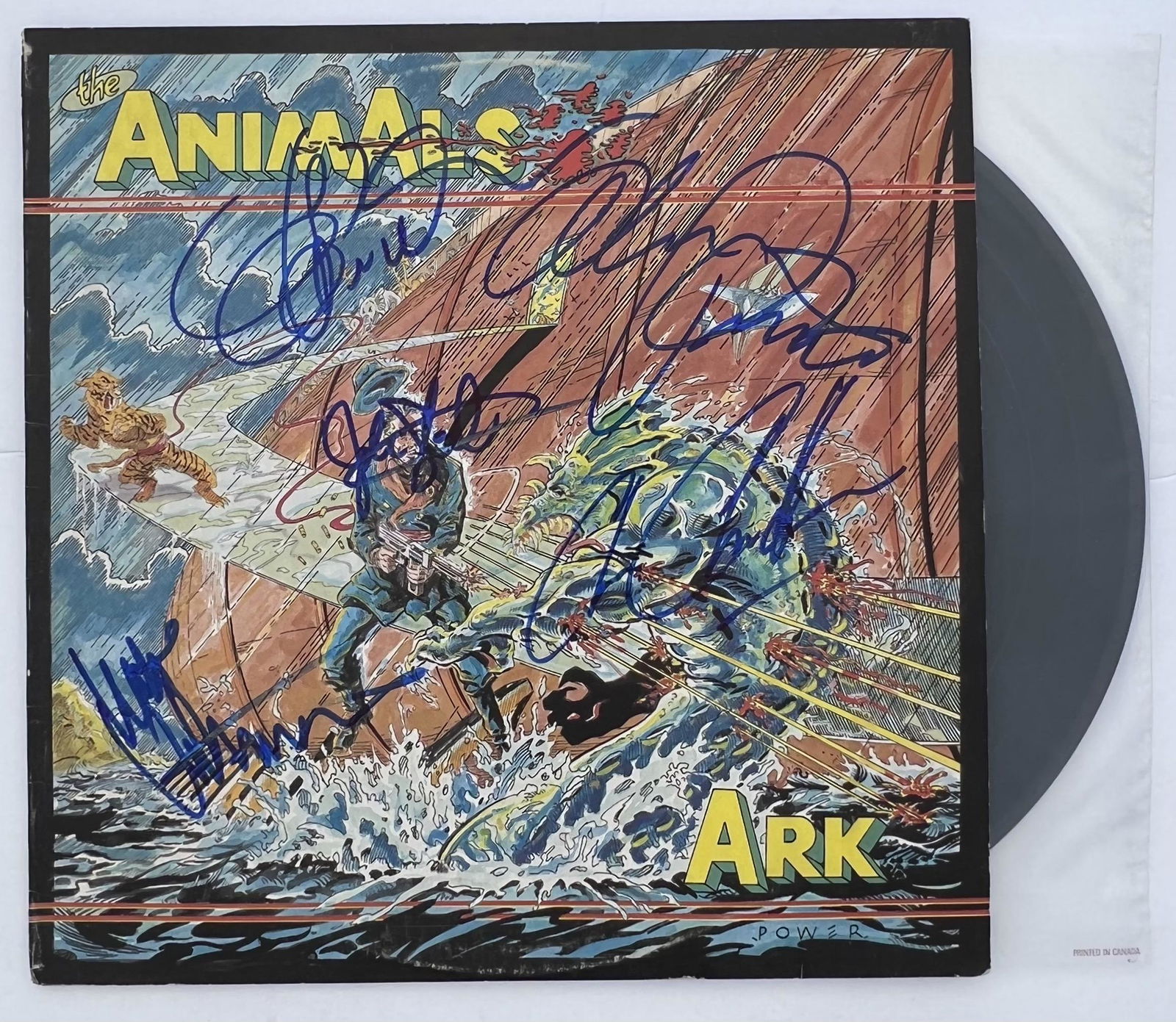 Signed The Animals Ark Album Record - Apr 21, 2022 | Icon Fine Arts in NV