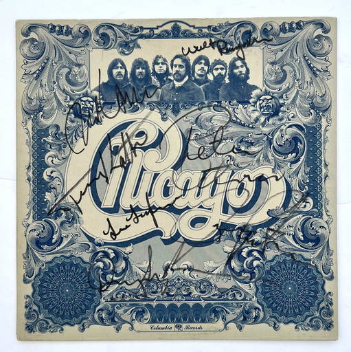 Signed Chicago Vi Album Cover