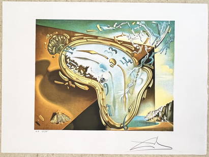 "persistence Of Memory" By Salvador Dali.