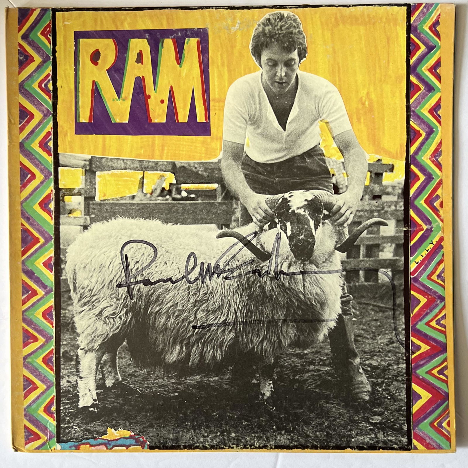 Signed Paul McCartney RAM Album Cover (#0224RR) on May 25, 2022 | Icon ...